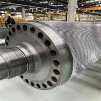 China 100mm-4000mm Length Corrugating Roller 48CrMo Alloy Steel Heating Roller for sale