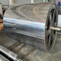 China HRC62 Mirror Polish Cooling Roller Heavy Duty Industrial Rollers For Plate / Sheet / Film for sale