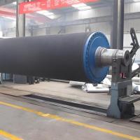 China Vacuum Suction Press Roller 2000m/Min Paper Machine Roller 12500mm Length for sale