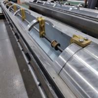 China Paper Machine Suction Roll 12500mm Length Suction Press Roll for sale