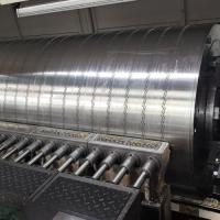 China SS304 SS316 Vacuum Suction Couch Roll 1000mm Dia Paper Machine Roller for sale
