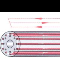 China Delco Paper Calendering Roller Oil Thermo Flow System Calendar Roll for sale
