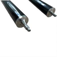 China Black Carbon Fiber Guide Roller Rubber Covered Rolls For Nonwoven for sale