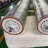 China Film Slitting Carbon Fiber Roller T800 Rubber Covered Roller for sale