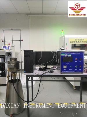 China 1500W Non Combustibility Testing Machine , Flammability Test Chamber for sale