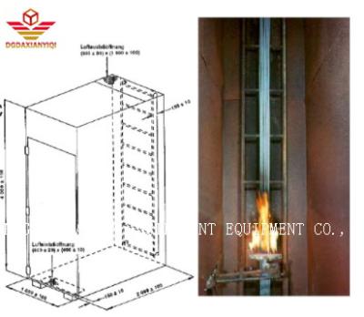 China Vertical Flame Spread Testing Equipment Bunched Cable For Surface Flammability 200KG for sale