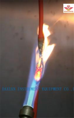 China DAXIAN'S Vertical Flame Tester Equipment Single Wire And Cable  IEC60332-1-1 for sale