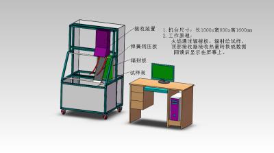 China DX8335A Radiant Plate Flame Spread Tester for sale