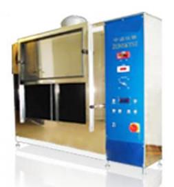 China DX8217 FAA FAR 25.853 Vertical Flammability Chamber Stainless Steel Adjustable for sale