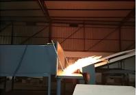 China Roofing Material Fire Resistance Performance Flame Retardant Performance Testing Machine For Photovoltaic Cells for sale