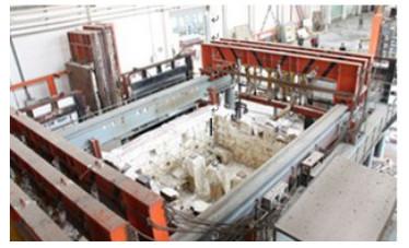 China Building Component Fire Resistance Test Vertical Furnace And Horizontal Furnace for sale