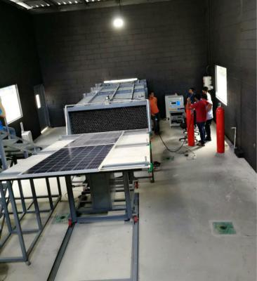 China Intermittent Flame Test Machine For Building Integrated Photovoltaics ASTM E 108 for sale