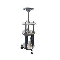 China Power Compression Rubber Hardness Tester , Rebound Resilience Of Rubber ASTM D395 25mm for sale