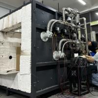 China Fireproof Coating Small Sample Fire Resistance Testing Machine for sale