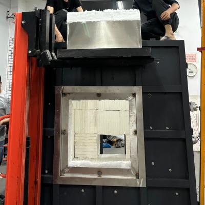China 1300C Operation Temperature Steel Structure Fireproof Coating Testing Furnace With 2.0mm Wire Diameter for sale