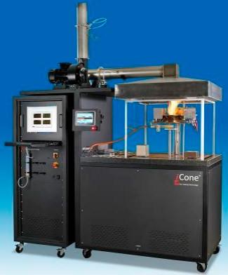 China 380V Flammability Testing Equipment ISO 5660 Heat Release Smoke Production and Mass Loss Rate for sale