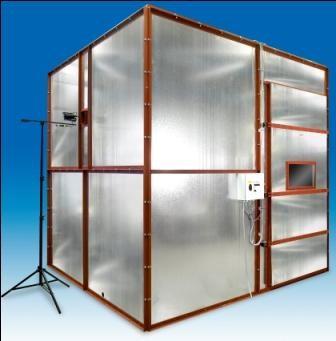 China Volume 3m³ 220V 50Hz Wire Testing Equipment , Cable Smoke Density Burning Apparatus  for sale