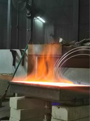 China ISO 9239-1 Fire Testing Equipment Gas - Fired Radiant Panel ASTM E970 for sale