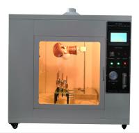 China ASTMF2100-19 Fire Testing Machine Mask Fame Retardant Tester 16CFR Part1610 for sale