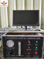 China EN367 Protective Clothing Heat Transmission Tester BS EN 367 Fire Testing Equipment for sale