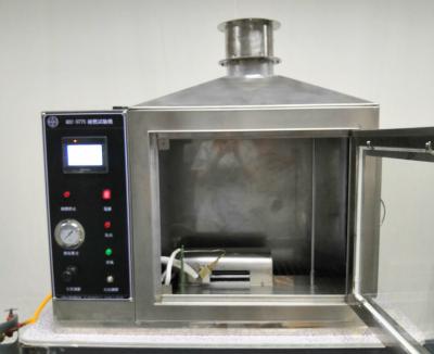China Stainless Steel Flammability Testing Equipment For Fireproof Building Materials ISO 11925-2 for sale
