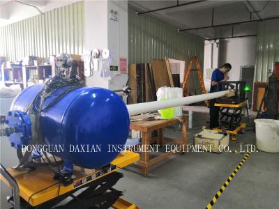 China ASTME1996-2008 Construction Materials Testing Equipment Missile Impact Resistance Cannon for sale