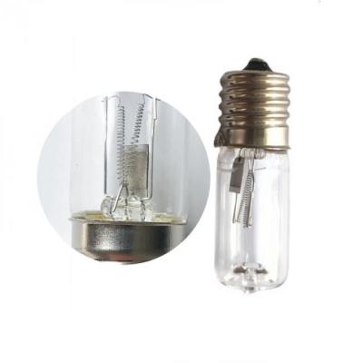 China E14 52mm UVC Germicidal Tubes UV Ozone Lamp T5G5 White Aluminum Base for sale