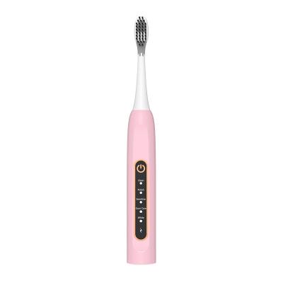 China USB Rechargeable Automatic Teeth Cleaner Whitening Toothbrush IPX7 for sale