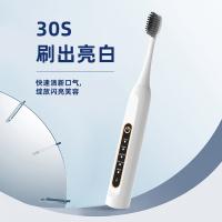 China Food Grade ABS Sonic Rechargeable Electric Toothbrush Ultrasonic Tooth Cleaner Type C for sale