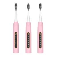 China Food Grade ABS Ultrasonic Automatic Toothbrush Type C Charging for sale
