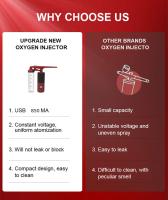 China 0.3MM Nano Atomization high pressure Oxygen Injector 140KPA for sale