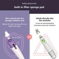 China Face Vaccum Blackhead Remover HD Camera Visual Shenzhen Blackhead Remover Cleaner With Strong Vacuum Suction for sale