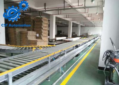 China Automated Stainless Steel Conveyor Systems For Logistic / Package Industry for sale