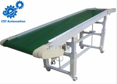 China Aluminium Profile PVC Belt Conveyor With Automated Conveyor System for sale