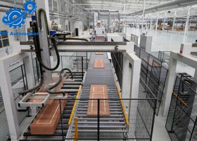 China Energy Saving Furniture Assembly Line , Stainless Steel Door Assembly Line for sale