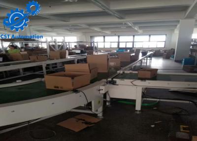 China Motor Control Automated Conveyor Systems 1-5 m/min Adjustable Speed for sale