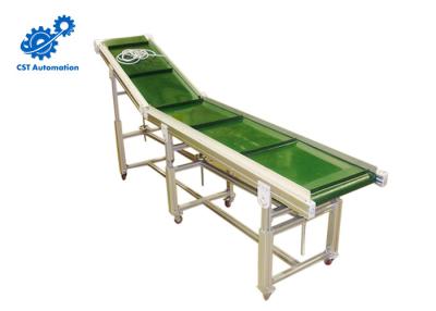 China PVC Climbing Industrial Conveyor Belt Systems 0.45kW 1900mm * 600mm * 900mm for sale