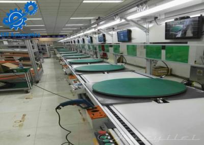 China Household Appliances Computer Assembly Line Optional Width Double Chain Speed for sale