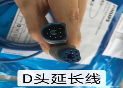 China PHILIP D Head Medical Device Consumables , Spo2 Extension Cable M1941A M1943AL for sale