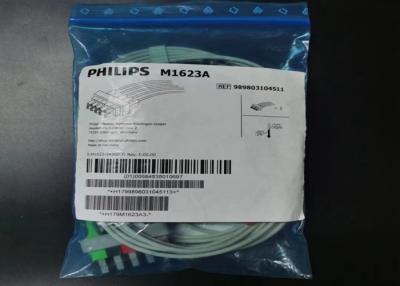 China PHILIP M1623A Medical Device Consumables , 5 Lead ECG Cable 989803104511 for sale