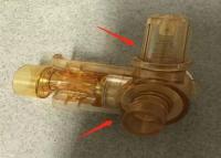 China Medical Ventilator Exhalation Valve Plastic Material Ref 1505-8568-000 for sale