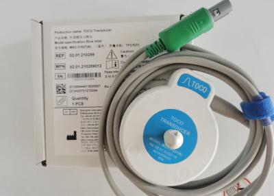 China MS3-31527 Toco Transducer Probe 6 Needle Single Slot Blue Ribbon Velcro 2.5m Length for sale