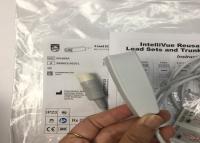 China M1669A Interllivue Reusable 3 Lead ECG Cable aAMI/IEC 2.7M TPU Material for sale