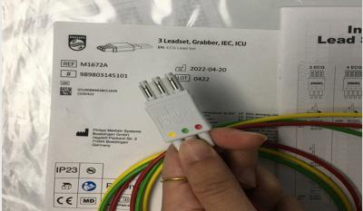 China TPU ECG Replacement Parts Cables , ECG Lead Set 989803145101 for sale