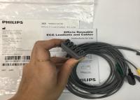 China PHLIP Efficia Reusable 5 Lead ECG Cable IEC Limb For Adults for sale
