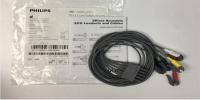 China PHLIP Efficia Reusable 5 Lead ECG Cable IEC Limb For Adults for sale