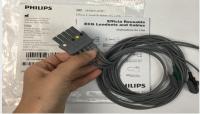 China PHLIP Efficia Reusable 5 Lead ECG Cable IEC Limb For Adults for sale