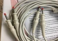China PHLIP ECG Replacement Parts , AMMI IEC 12 Lead ECG Limb Leads 1.4M 989803151731 for sale