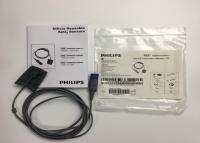 China Phlip Efficia Reusable SpO2 Sensor D Head 8 Pins 3M 989803160631 for sale