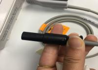 China Reusable Medical Equipment Spare Parts , Trusignal Spo2 Finger Sensor Round Shaped 1M for sale